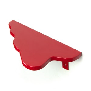 Wall Mounted Shelf - Red Shelf, Maximalist Decor, Aesthetic Shelf ...