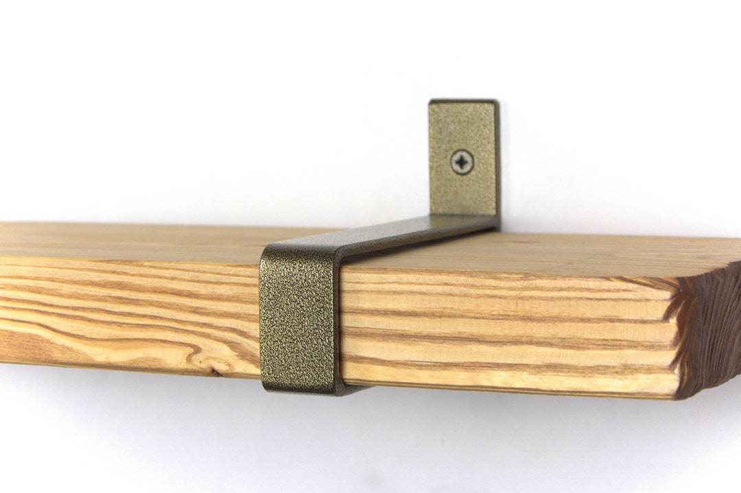 Floating Shelf Bracket - Rustic Shelf Bracket, Bathroom Shelf, Antique ...