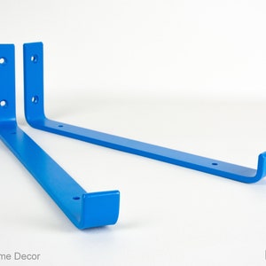 Free Shipping - Heavy-duty Colorful Floating Shelf Bracket - Handmade ...