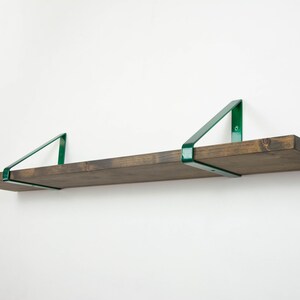 Modern Shelf Bracket - Color Pictured Candy Green - Shelf Bracket ...