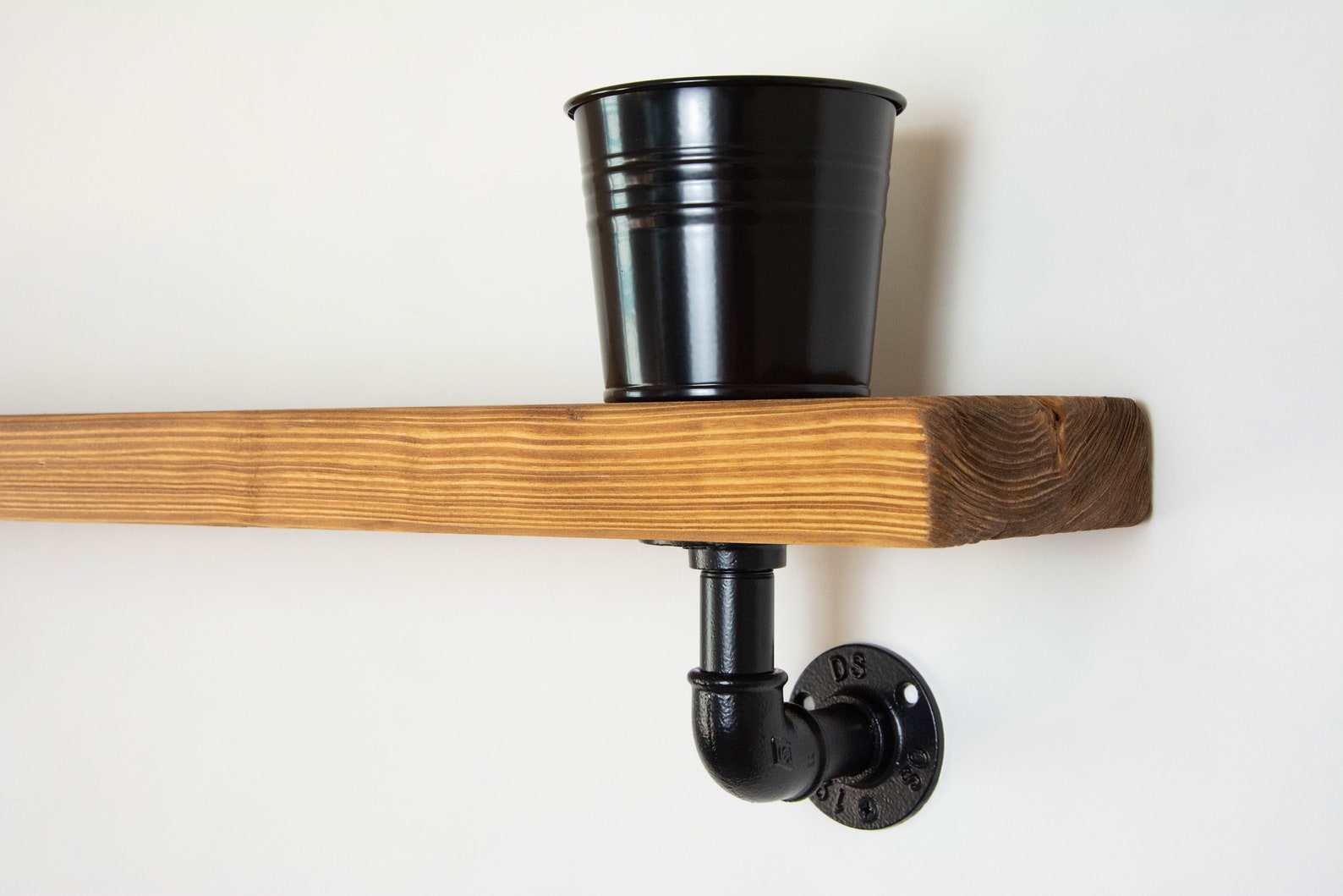 Pipe Shelf Brackets Steel Shelf Bracket Steampunk Decor | Etsy