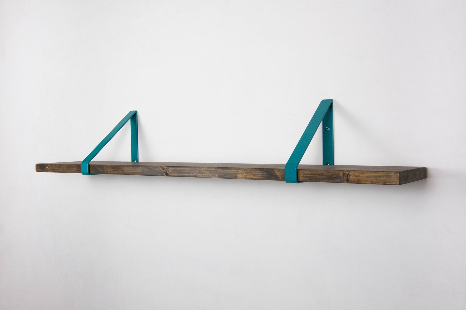 Colorful Shelf Bracket for Book Shelf Turquoise Color Heavy | Etsy