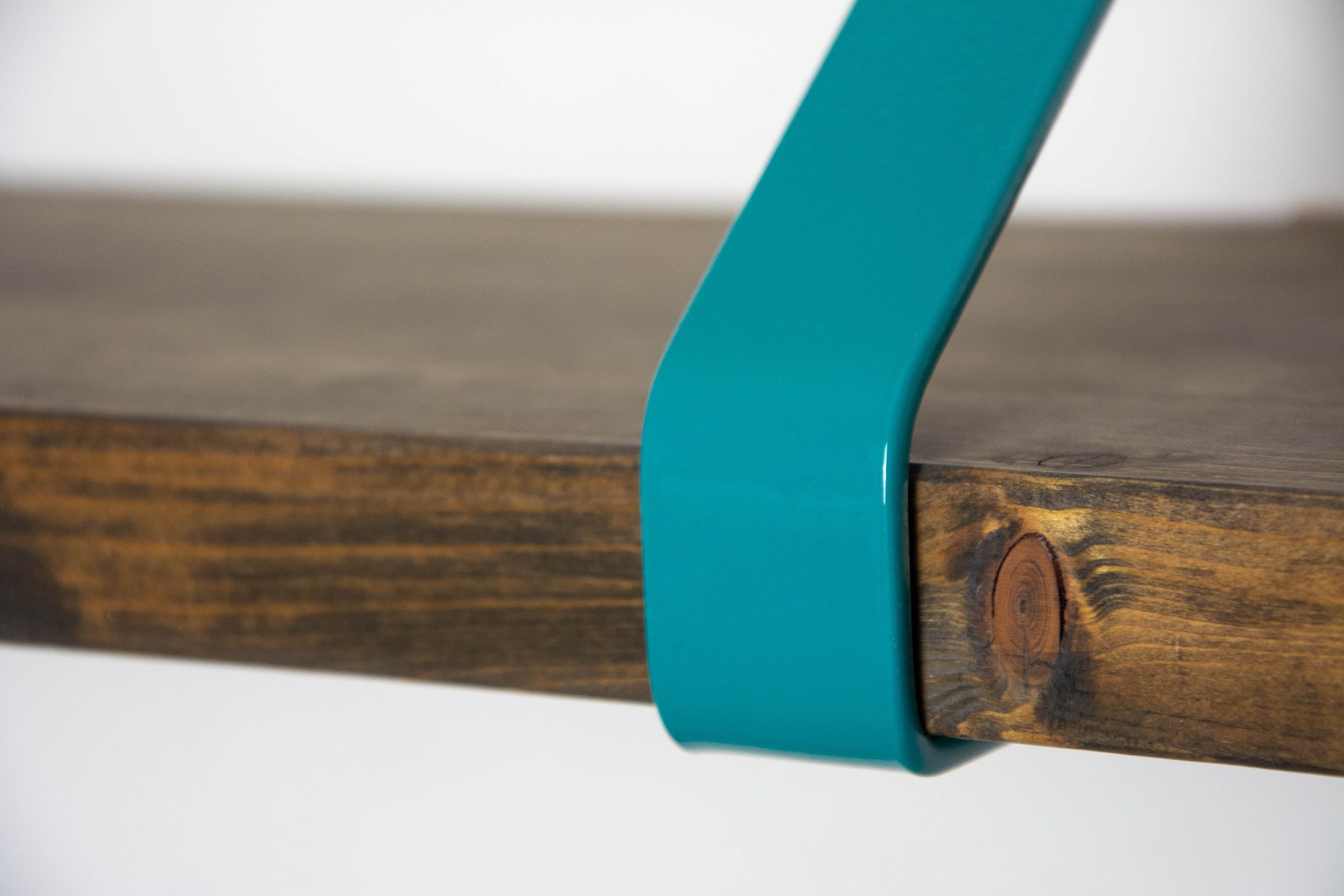 Colorful Shelf Bracket for Book Shelf Turquoise Color Heavy | Etsy