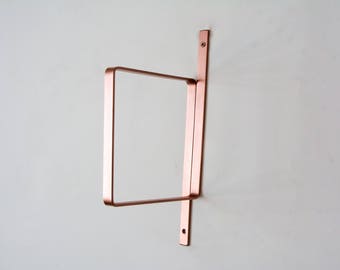 Copper shelf brackets | Etsy