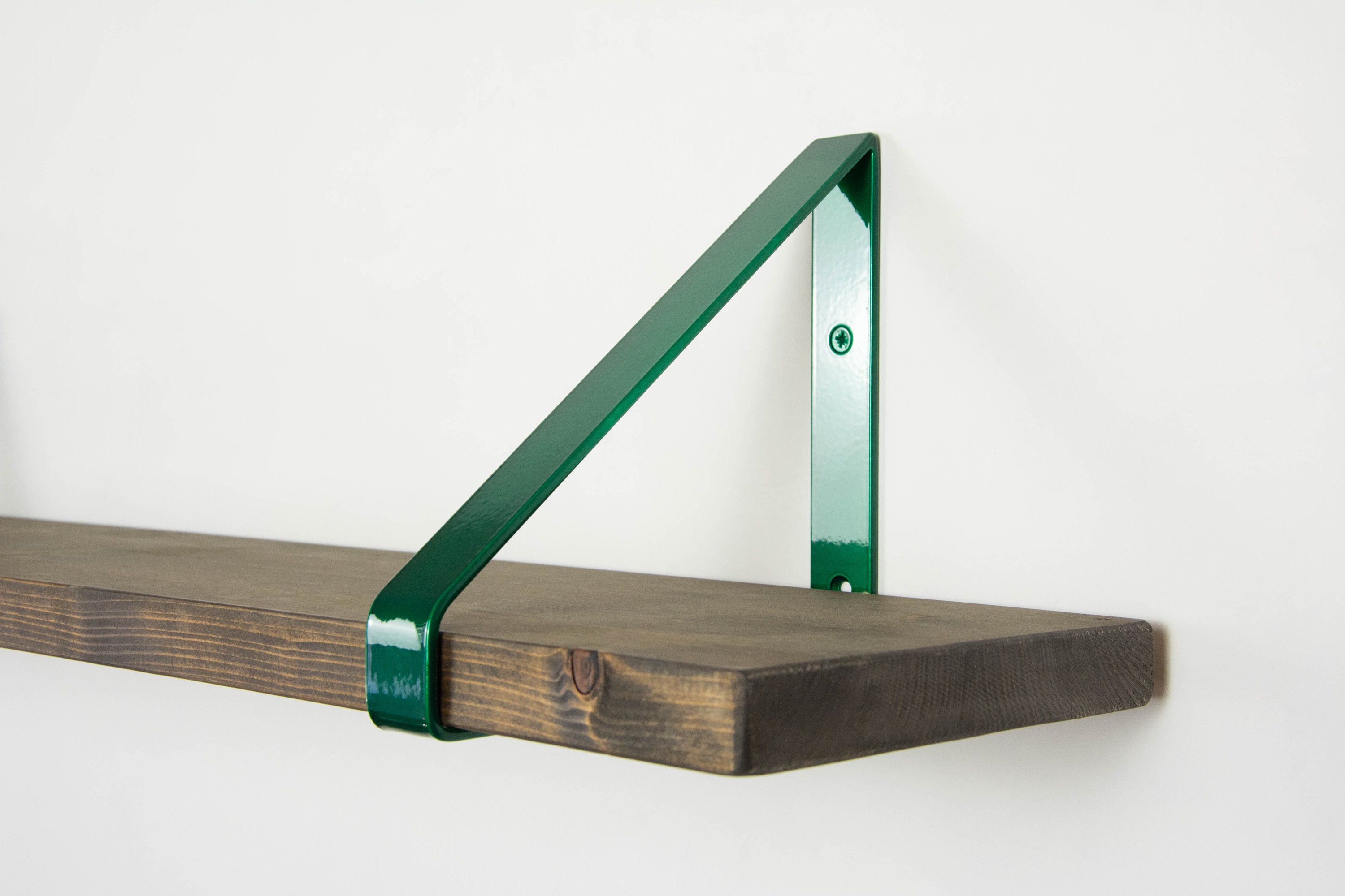 Modern Shelf Bracket - Candy Green Color - Shelf Bracket - Heavy Duty ...