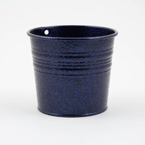 Plant Pot - Metal Plant Pot - Antique Blue Color - Plant Holder - Home ...