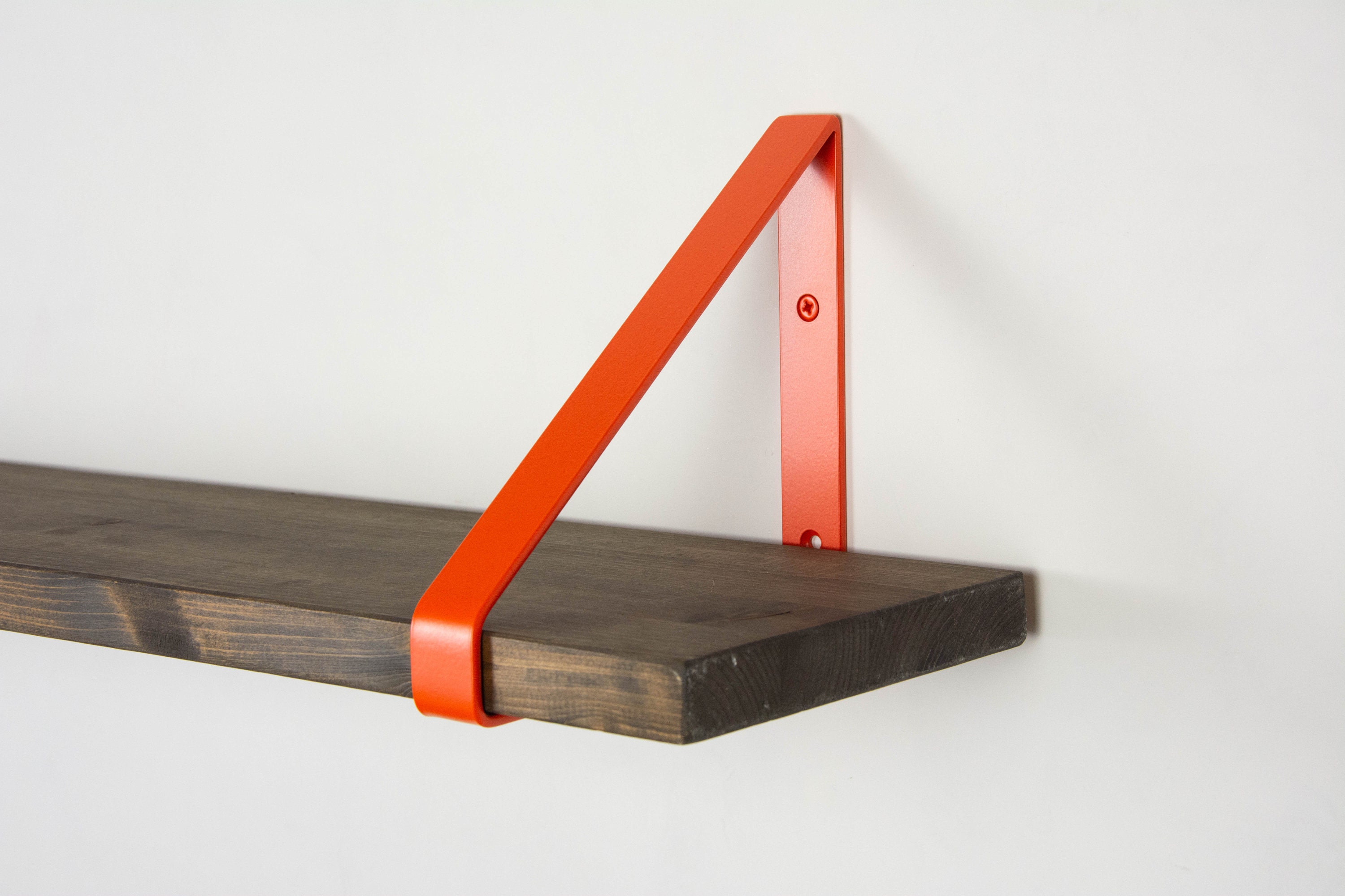 Colorful Shelf Bracket - Orange Matte Color - Heavy Duty Bracket ...