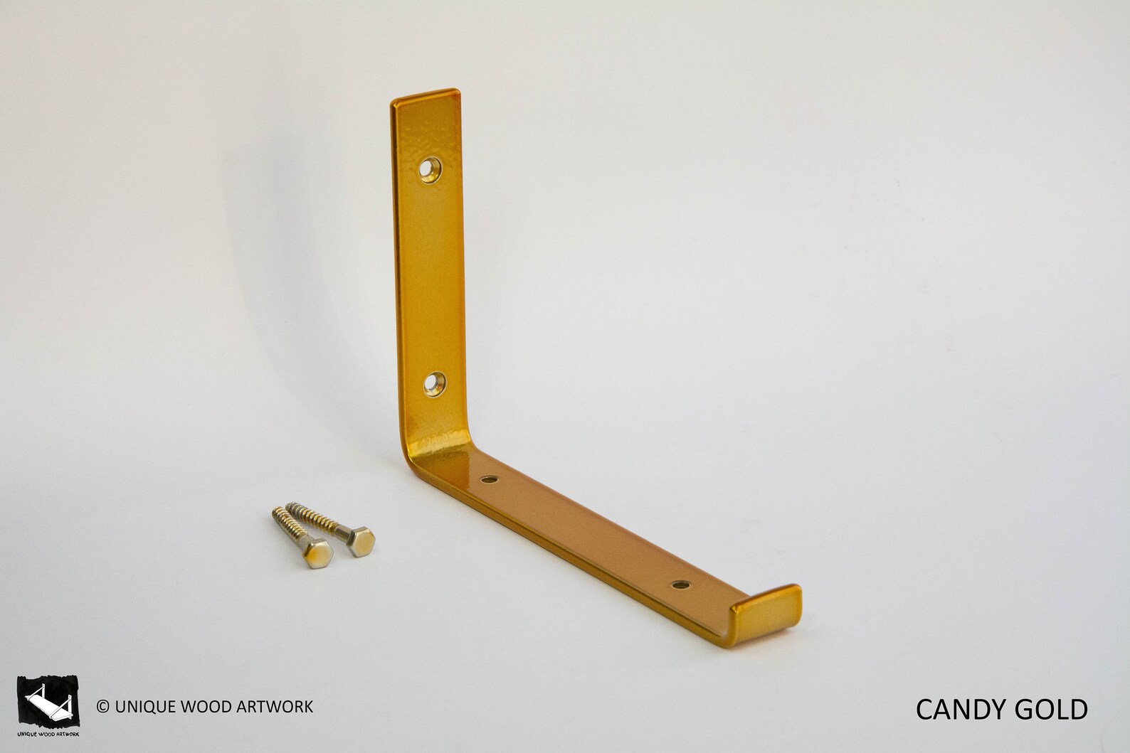 Steel Brackets Yellow Gloss Powder Coated Newest J Design | Etsy