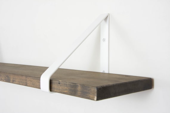 Metal Shelf Bracket White Matte Color Shelf Bracket - Etsy