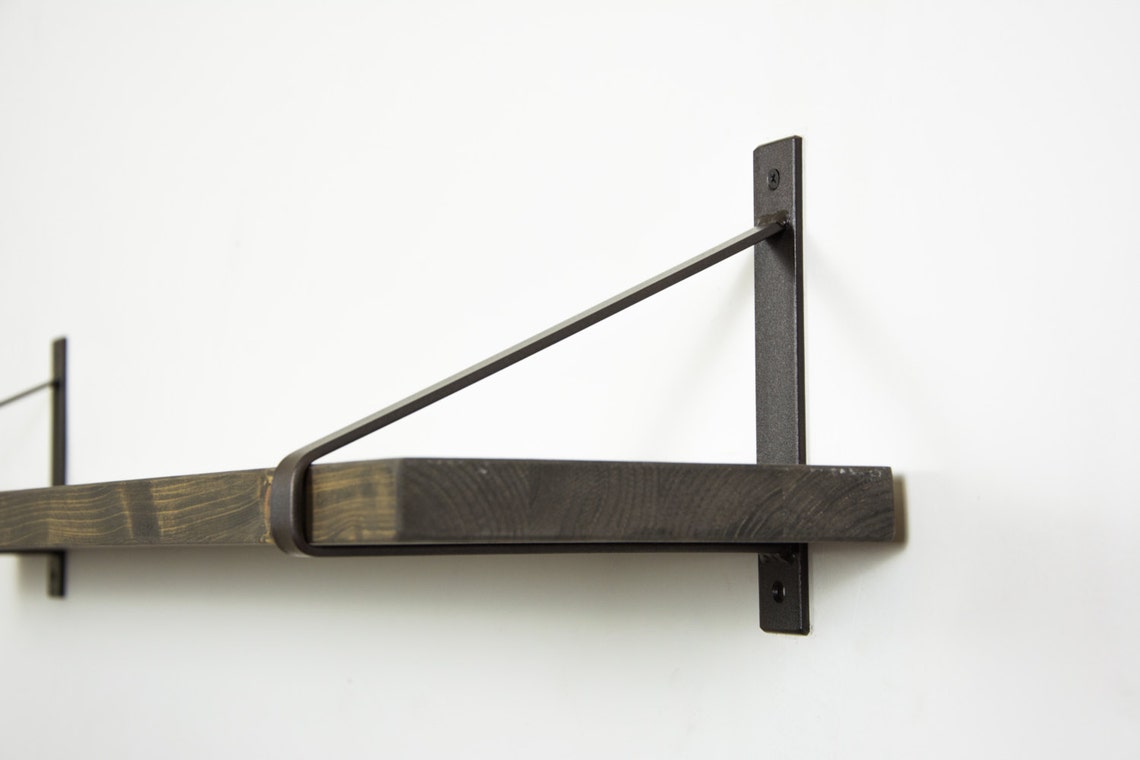 Large Powder Coated Steel Bracket Choose Your Size Newest | Etsy