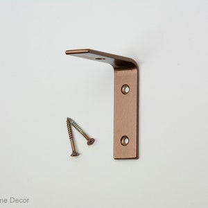 Industrial L Brackets - Modern Open Shelving - Steel Shelf Brackets ...