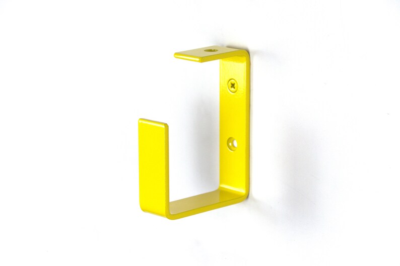 Colorful Shelf Bracket - Yellow Gloss Color Shelf Bracket, Floating ...