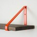 Colorful Shelf Bracket Orange Matte Color Floating Shelf Bracket - Etsy