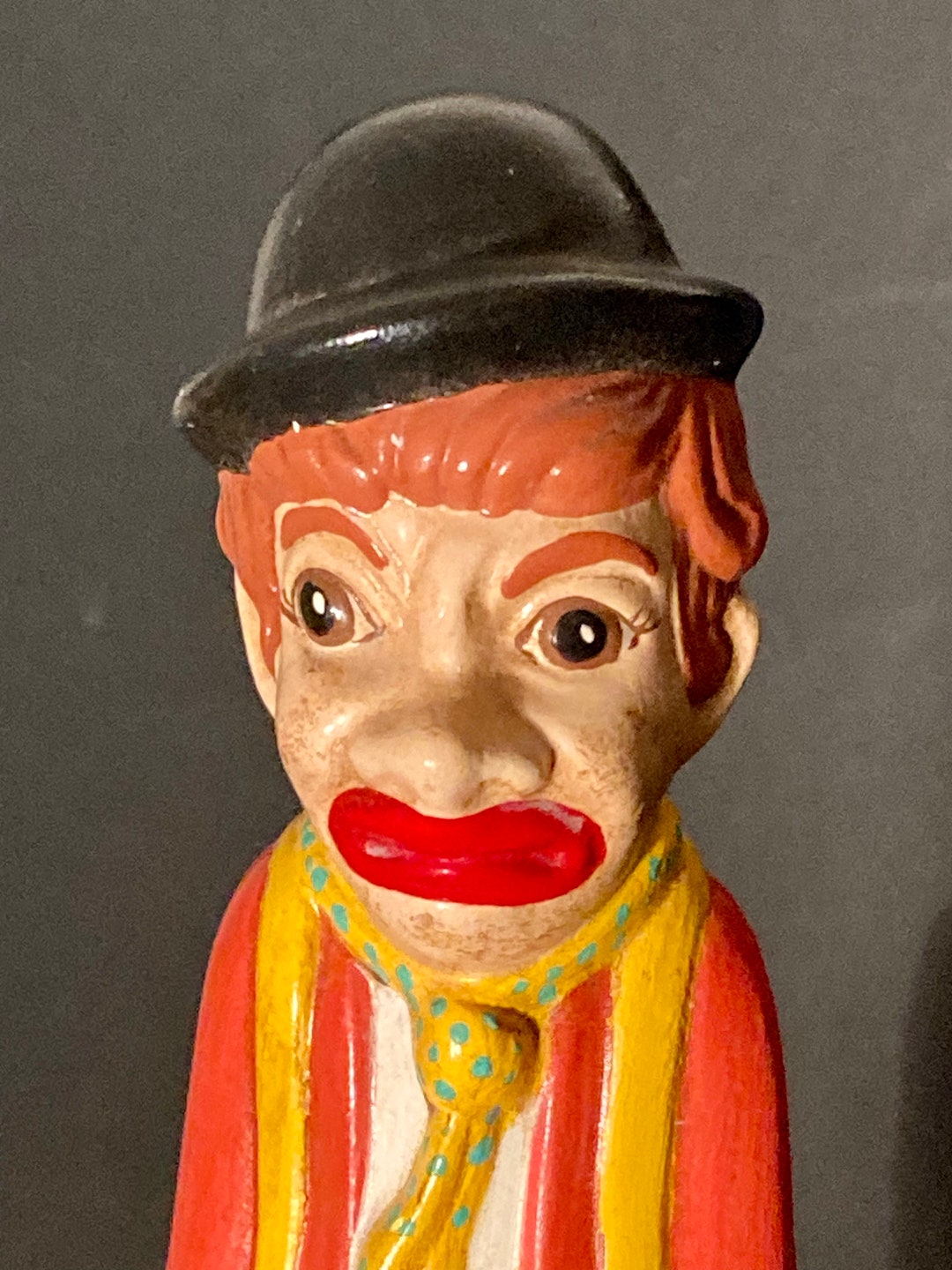 Vintage Clown/hobo Figurine Change Trinket Holder - Etsy