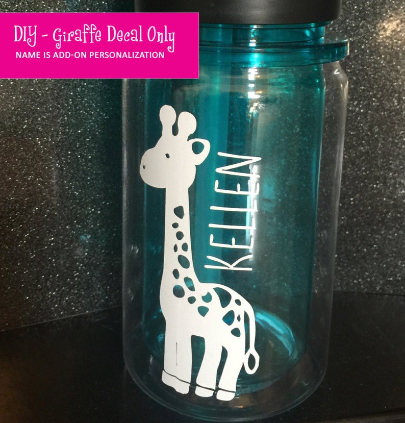 Baby Giraffe Decal Vinyl Sticker Newborn Nursery Car | Etsy