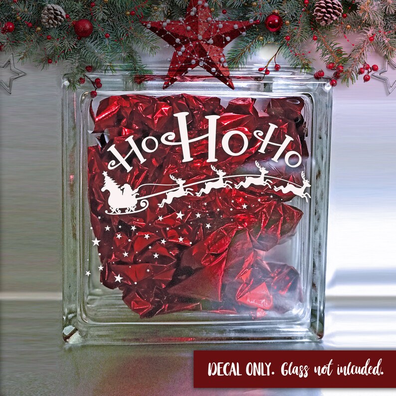 Ho Ho Ho new 2019 Holiday Vinyl Sticker Christmas - Etsy
