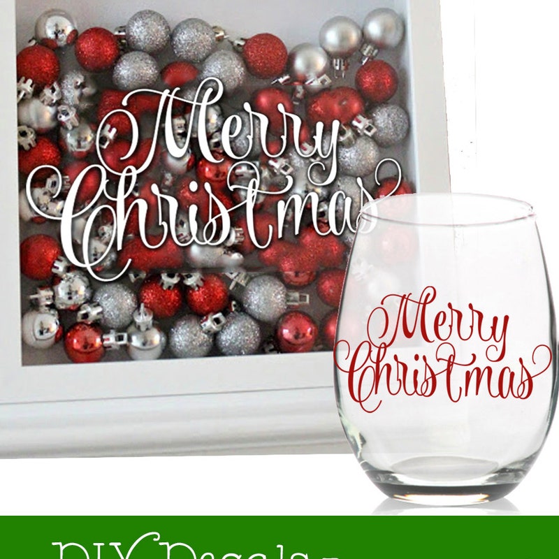 Christmas Decals - Etsy