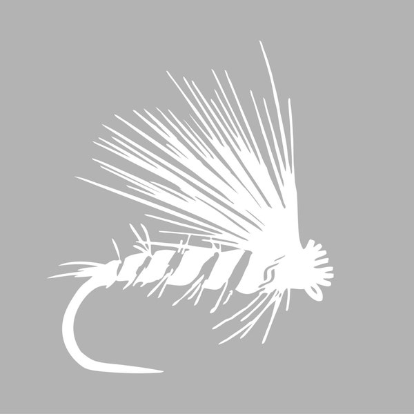 Fly Fishing Decal - Etsy
