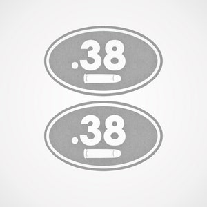 Set of 2 .38 Ammo Can Decal - Etsy