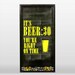 Beer 30 Decal Perfect for Making Beer Shadow Boxes or a Fun Gift Just ...