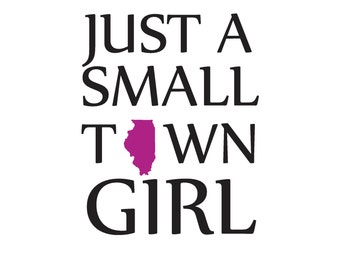 Small Town Decal - Etsy
