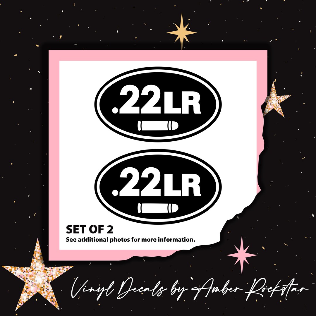 22LR Ammo Can Decal Set of 2 - Etsy