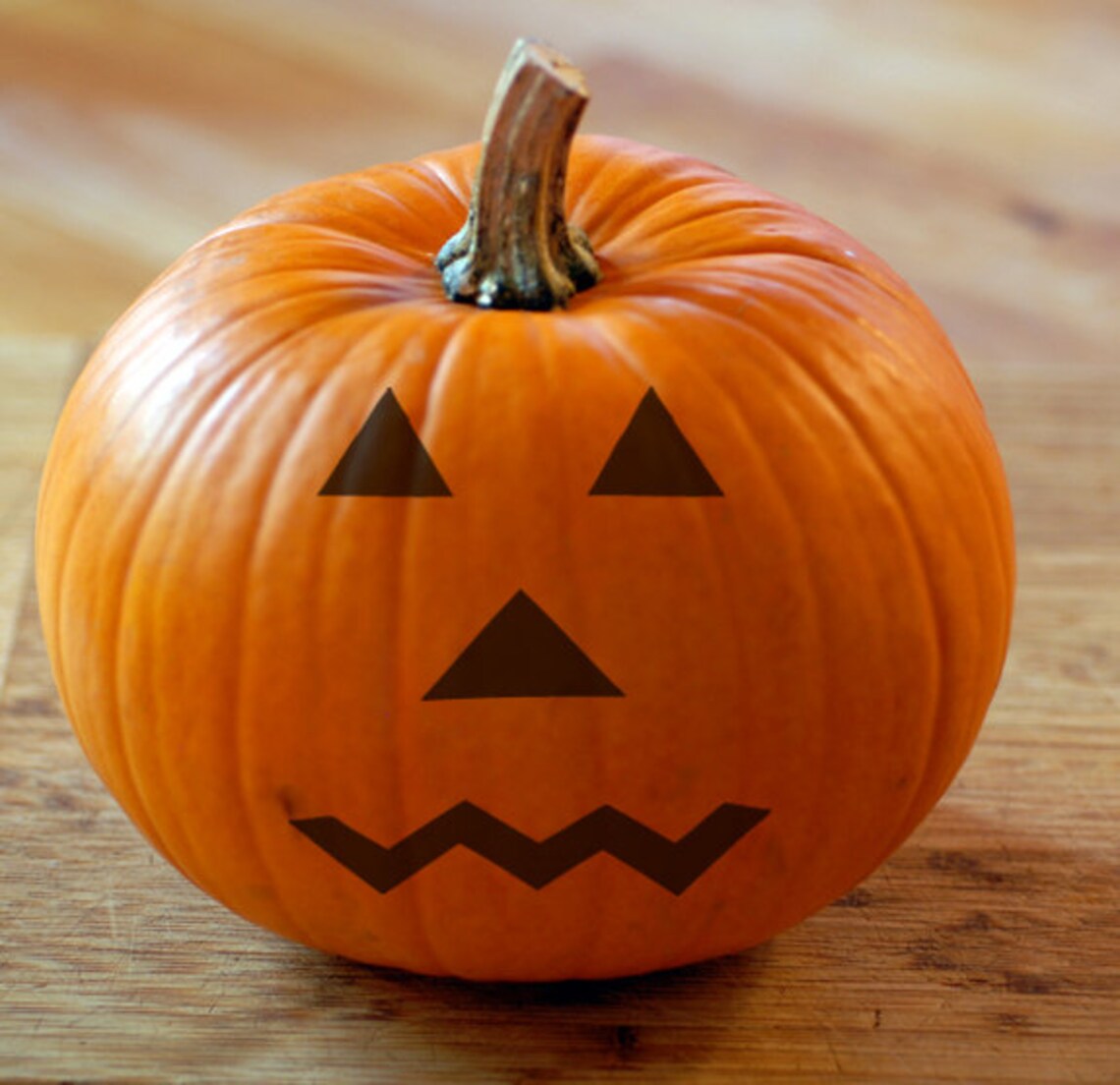 Jack-o-lantern Pumpkin Faces Set of 6 Halloween Pumpkin - Etsy