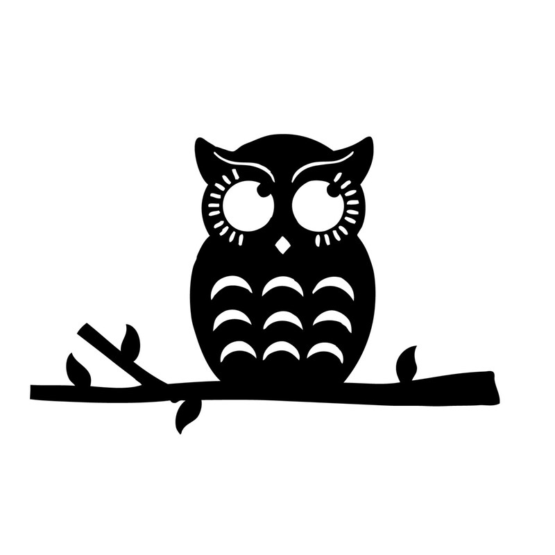 Owl Decals - Etsy