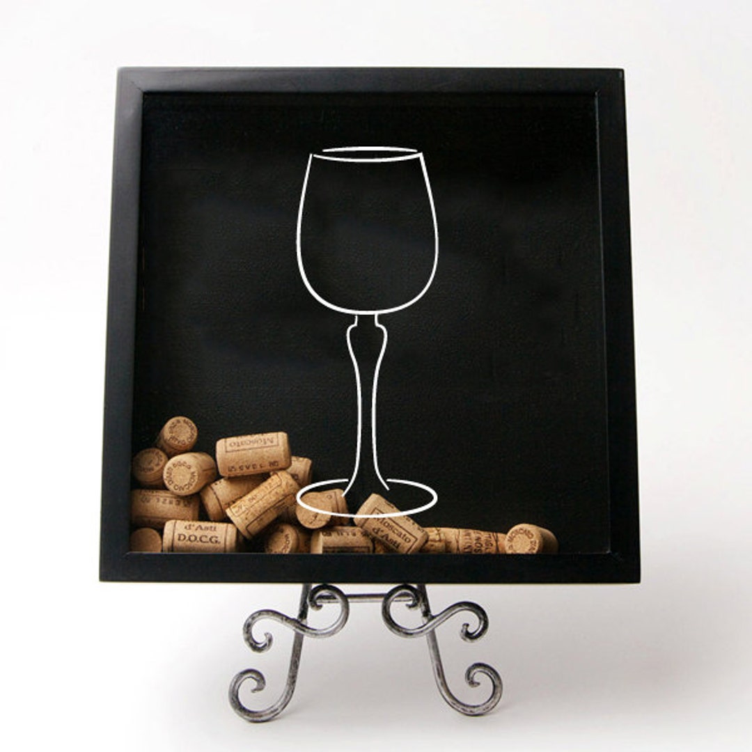 Wine Glass Outline - Vinyl Sticker Decal - Etsy