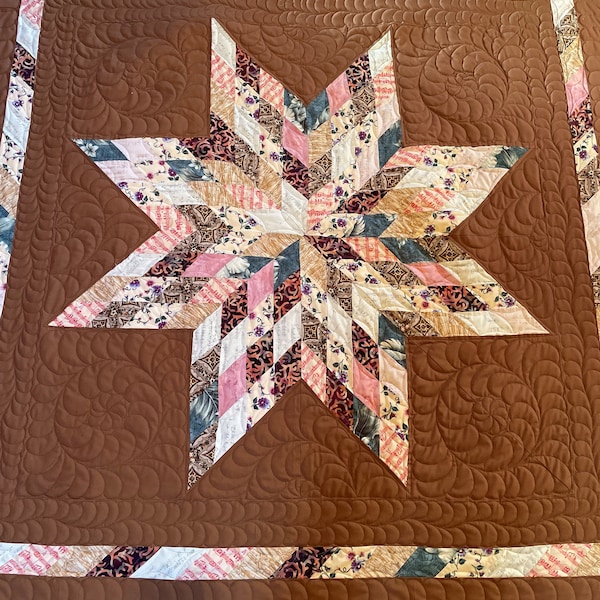 Lone Star Quilt - Etsy