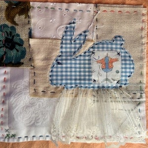 Easter Slow Stitch Kit of the Month is Hopping!! - Etsy