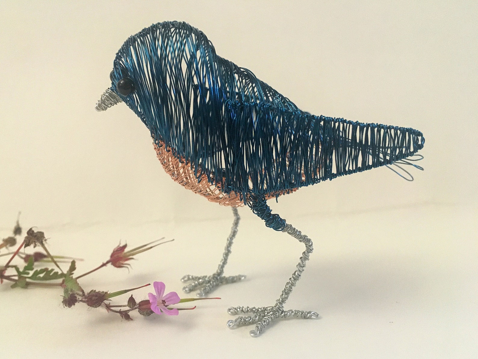 Bluebird Sculpture skye Fun Animal Art to Make a Beautiful - Etsy