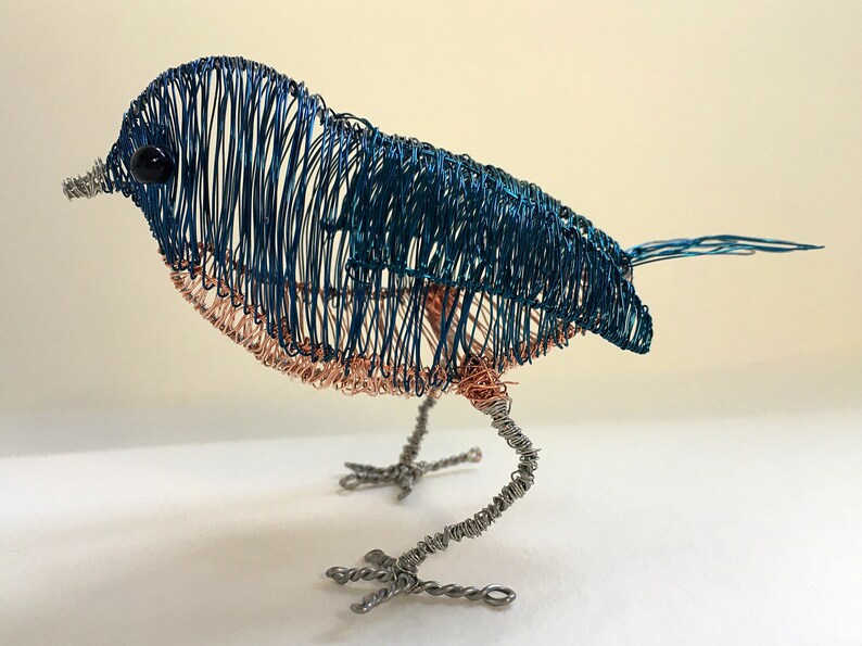 Bluebird Sculpture skye Fun Animal Art to Make a Beautiful - Etsy