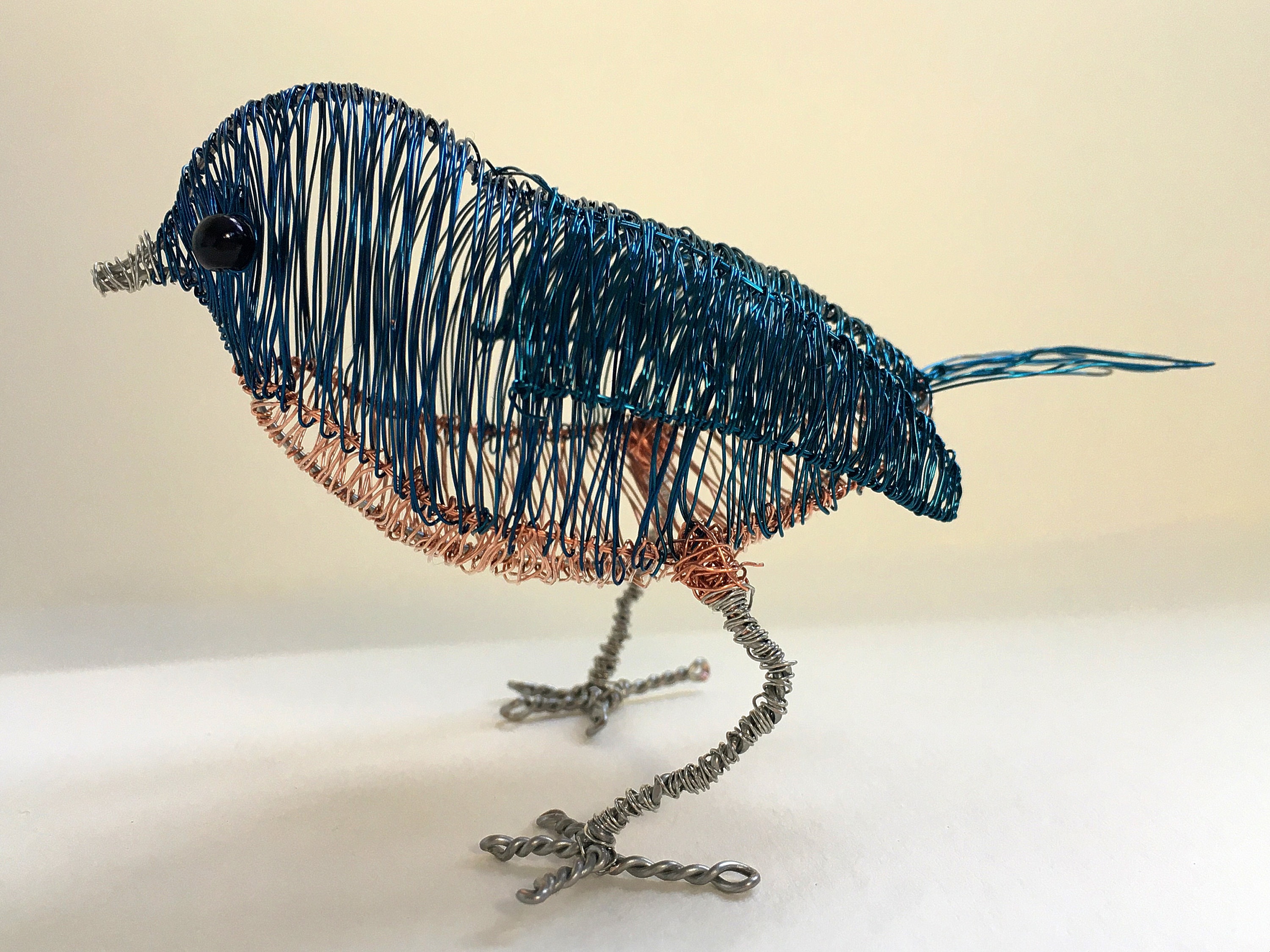Bluebird Sculpture skye Fun Animal Art to Make a Beautiful - Etsy