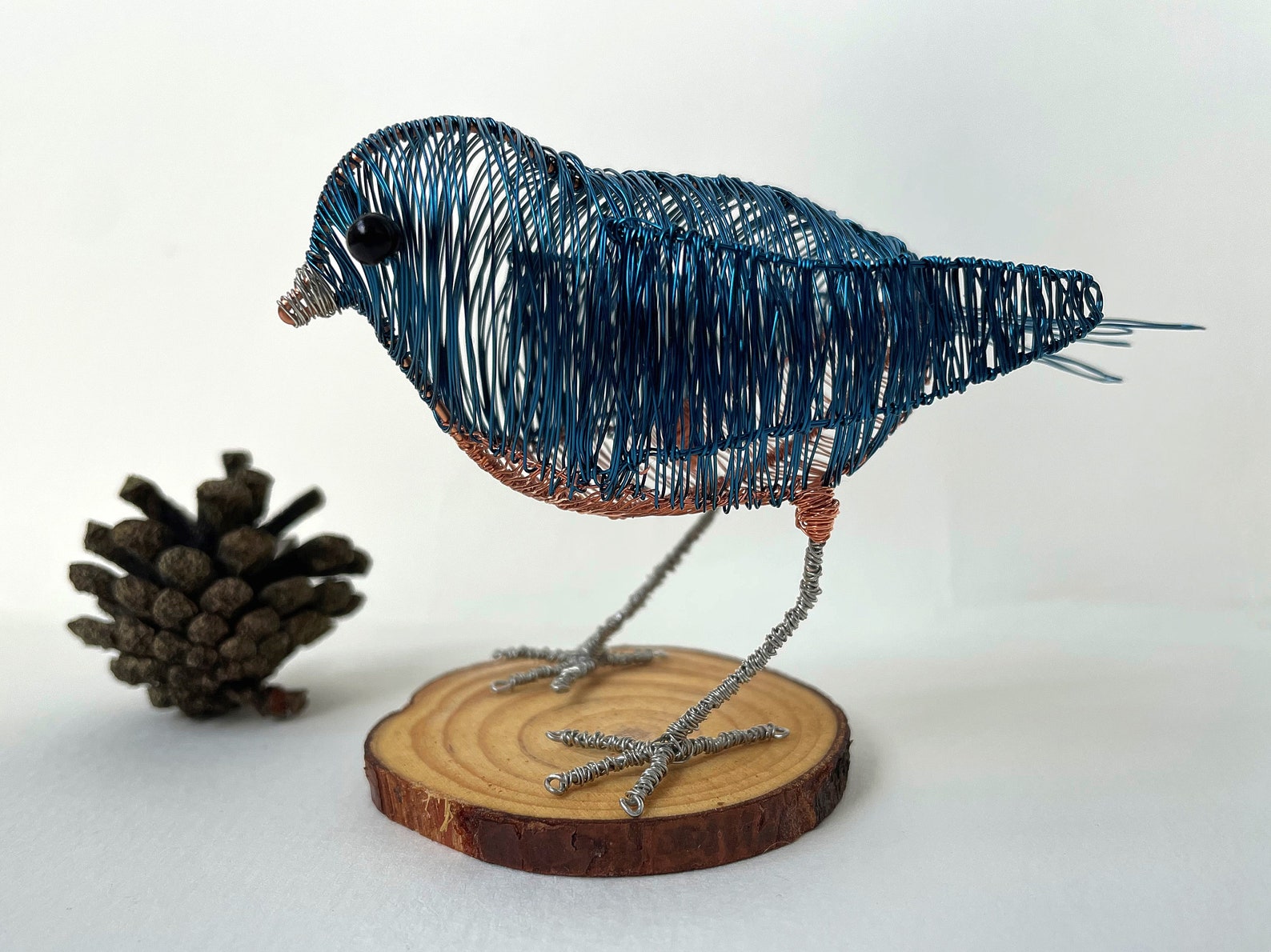 Bluebird Sculpture skye Fun Animal Art to Make a Beautiful - Etsy