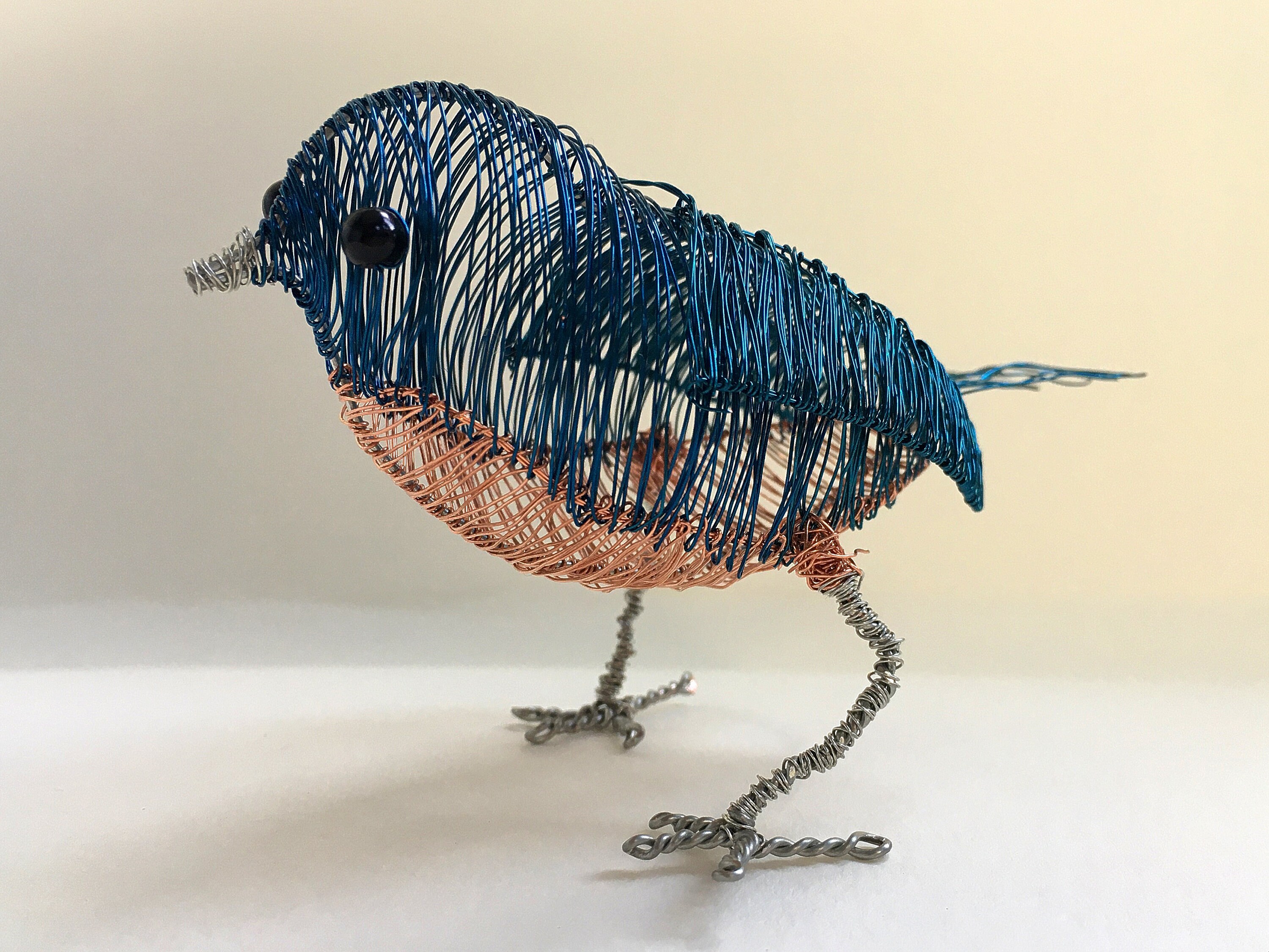 Bluebird Sculpture skye Fun Animal Art to Make a Beautiful - Etsy