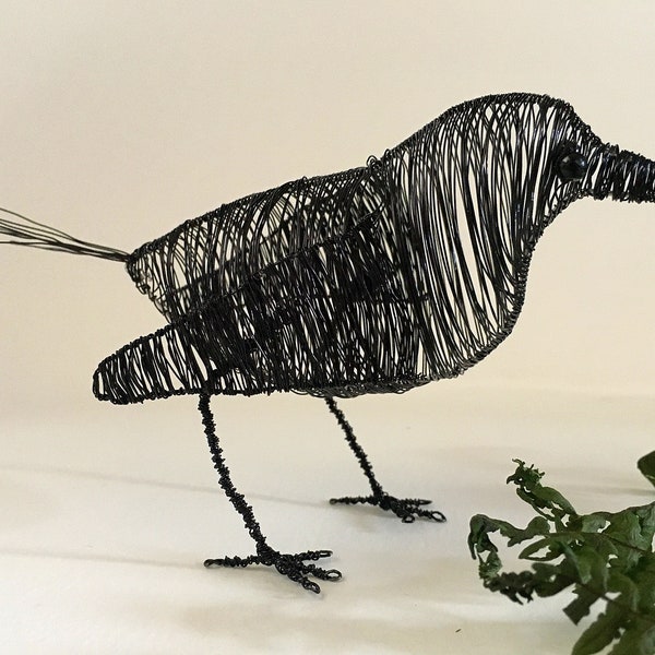 Crow Sculpture - Etsy
