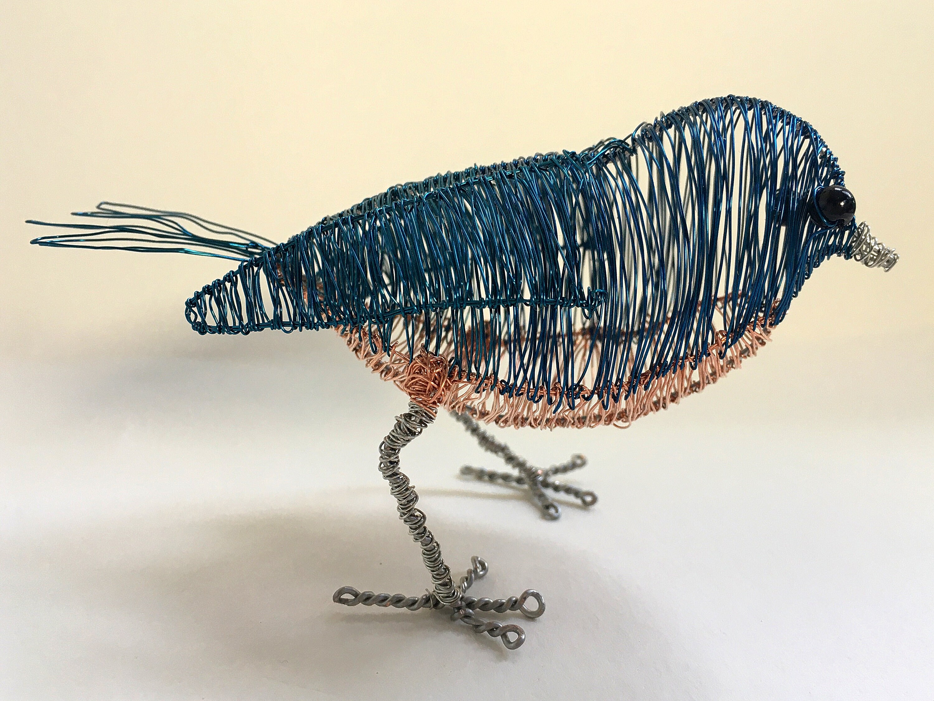Bluebird Sculpture skye Fun Animal Art to Make a Beautiful - Etsy