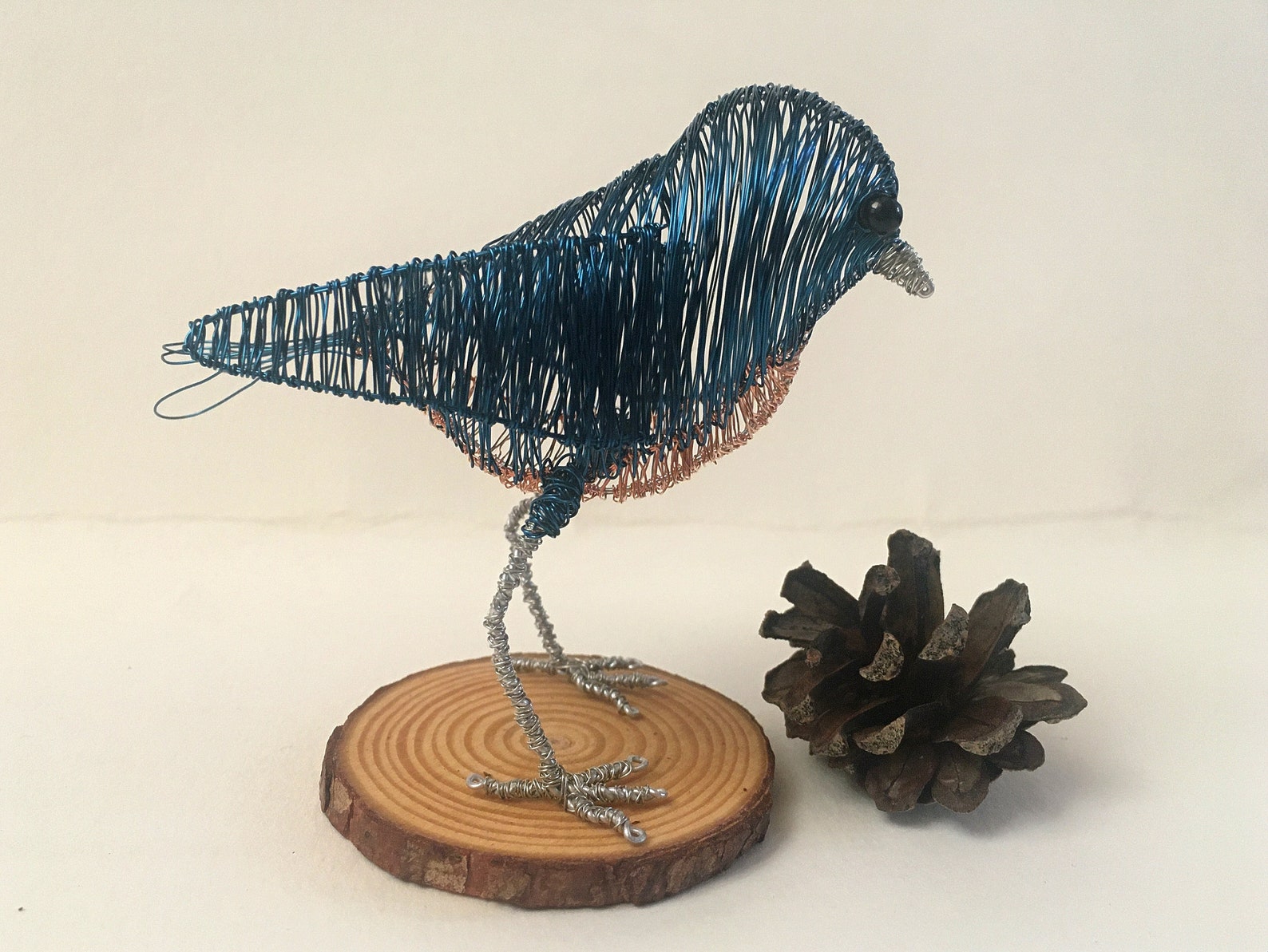 Bluebird Sculpture skye Fun Animal Art to Make a Beautiful - Etsy