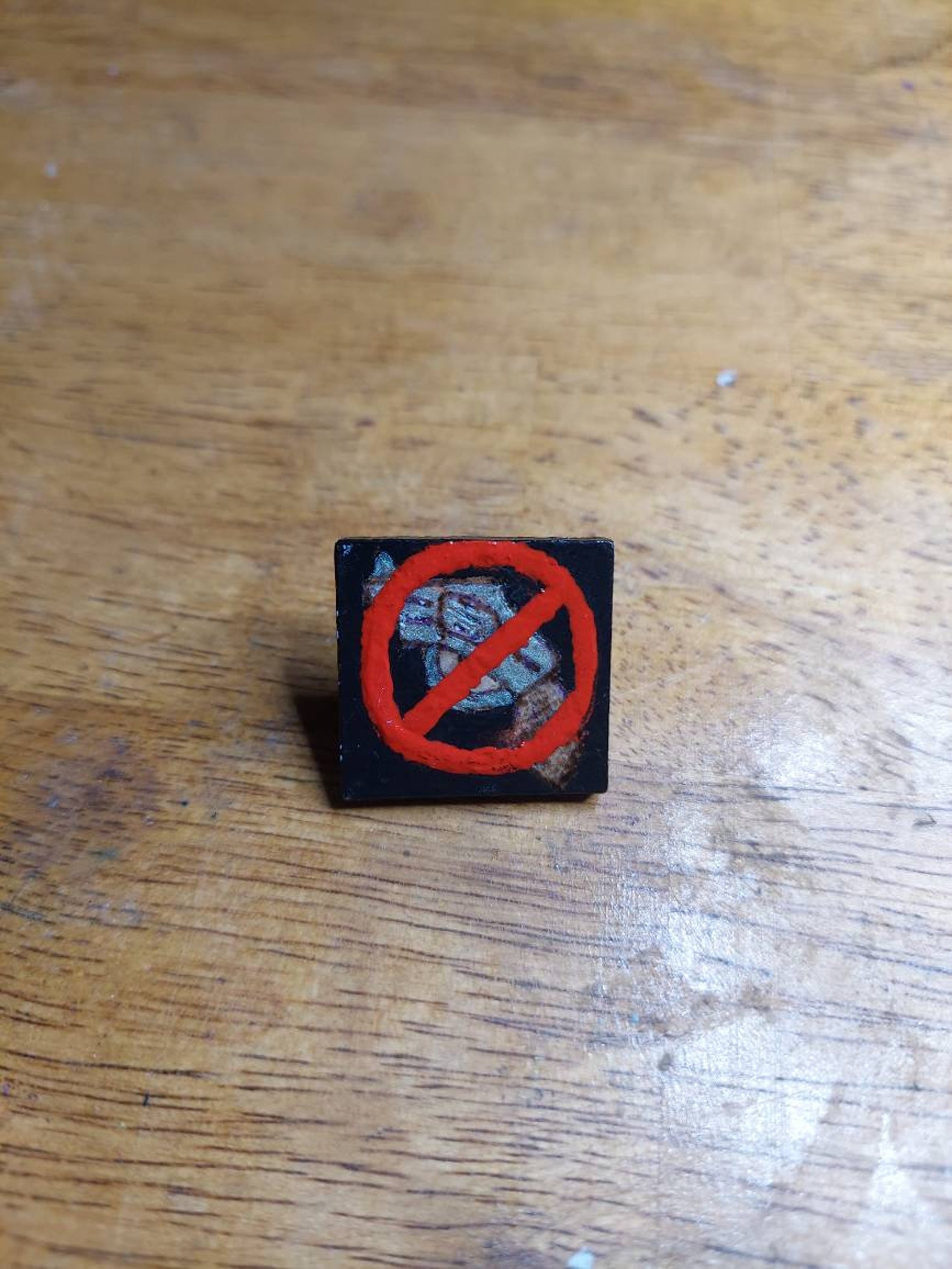 Stop the Violence Lapel Pin Wood Brooch Wood Lapel Pin - Etsy