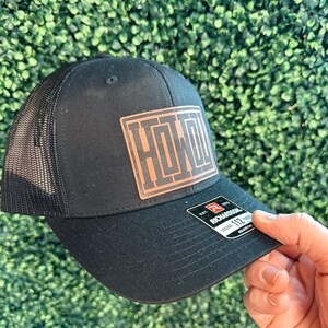 Men’s Patch Hat - Howdy Patch Hat - Leather Patch Hat - Richardson 112 ...