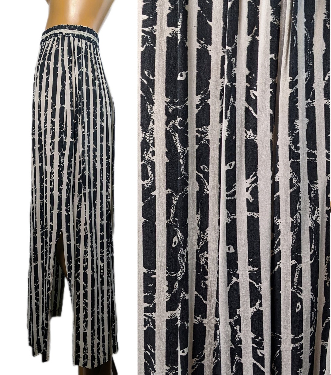 Gene Ewing Bis Beverly Hills Vintage 1980s Black Cat Midi - Etsy