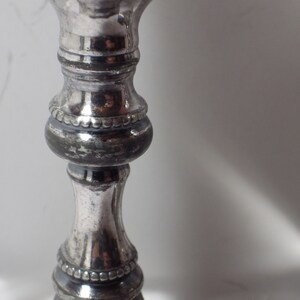 Pair (2) Vintage Silver Plated Candlesticks Wilcox Meridian CONN - Etsy
