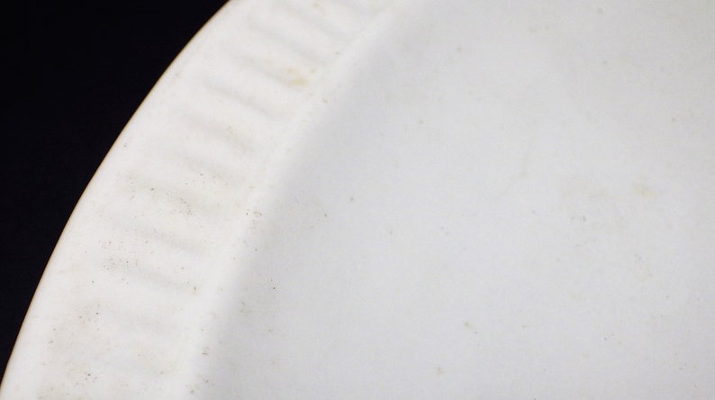 Vintage Red Wing Platter Oval White Ridged Edge 12.5 - Etsy