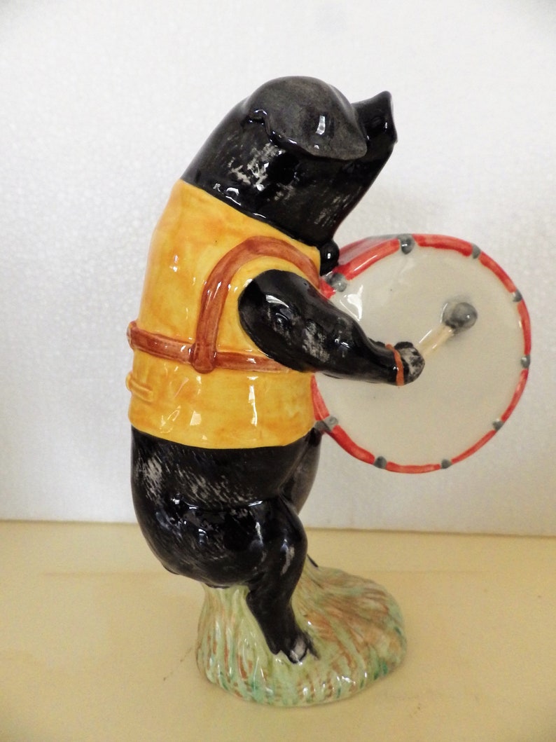 1990s Vintage Beswick Ware Pig Promenade Band MICHAEL PP6 Drum - Etsy