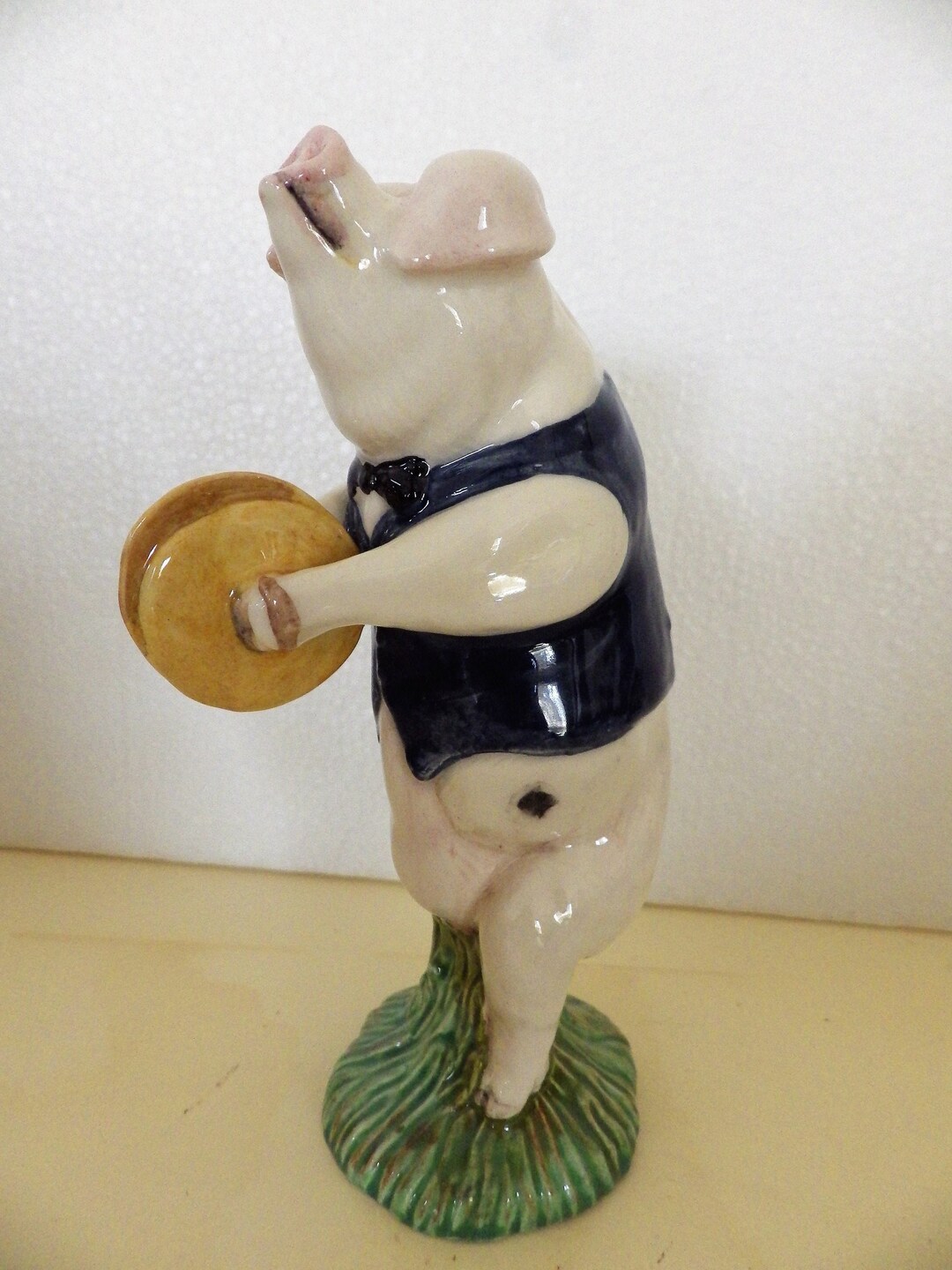 1990s Vintage Beswick Ware Pig Promenade Band Andrew PP4 Cymbals - Etsy