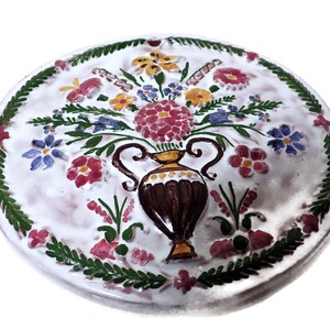 1980s Vintage Tile Redware Majolica Faience White Tin Glazed - Etsy