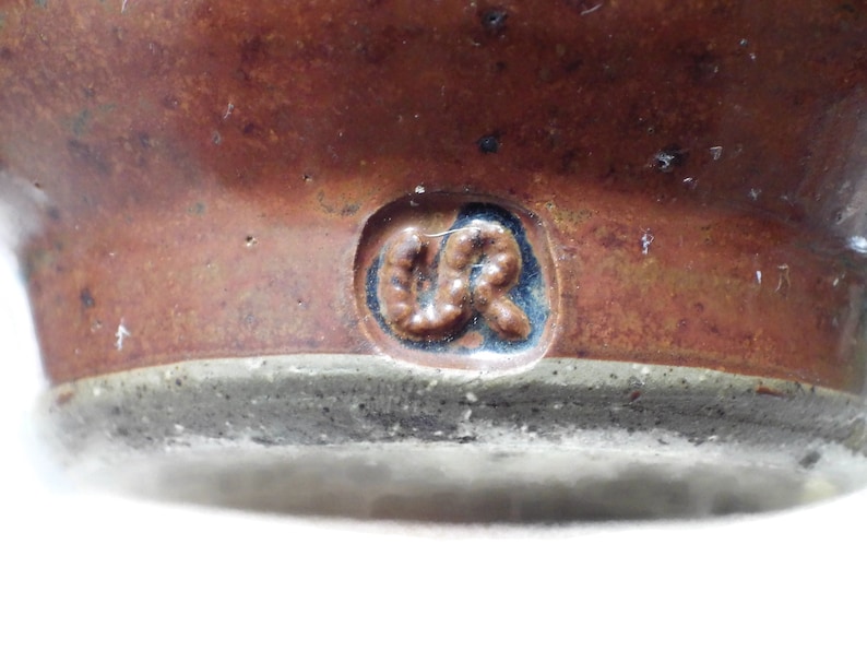 Possible George Rector Studio Pottery Candle Lamp Signed - Etsy