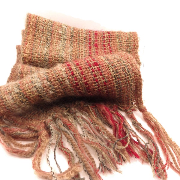 Hand Woven Scarf - Etsy