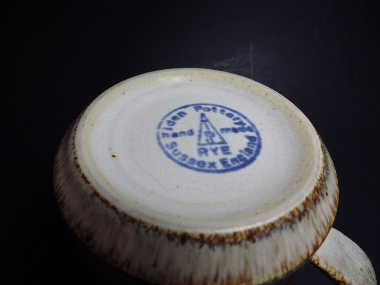 1974 IDEN POTTERY Sussex Mug Brown Hand Made RYE | Etsy